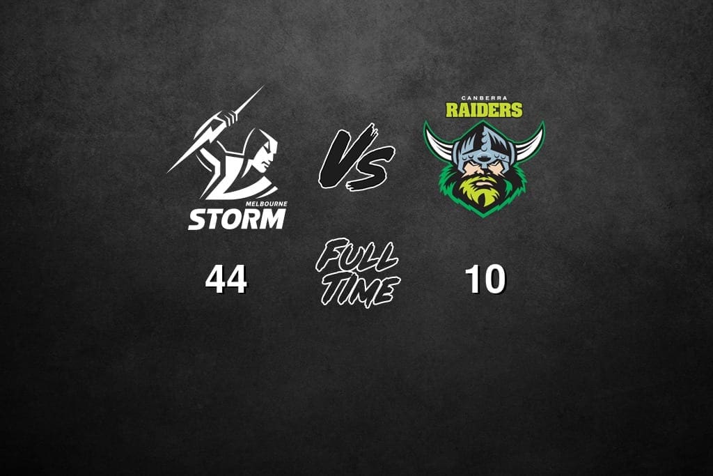 Storm vs Raiders - Round 20, 2018 - NRL News - Zero Tackle