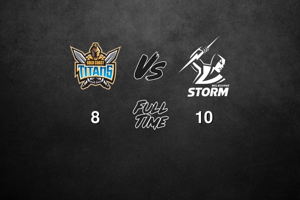 Titans vs Storm - Round 24, 2018 - NRL News - Zero Tackle