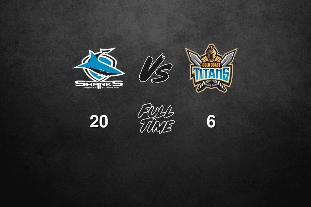 FULL TIME: Sharks vs Titans - Round 2, 2019 - Zero Tackle