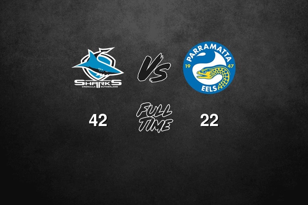 FULL TIME: Sharks vs Eels - Round 13, 2019 - Zero Tackle