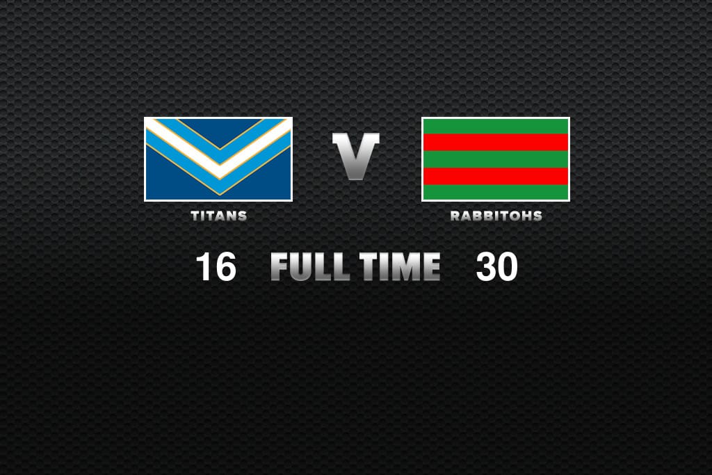 FULL TIME: Titans vs Rabbitohs - Round 14, 2022 - NRL News - Zero Tackle
