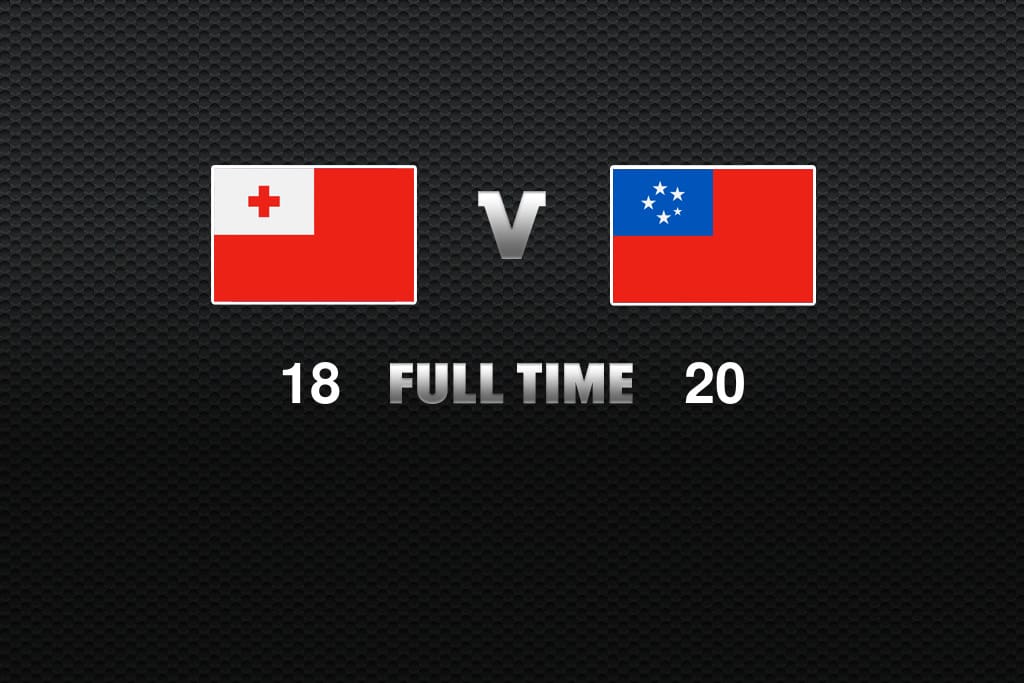 FULL TIME: Tonga vs Samoa - Quarter Finals, 2022 - NRL News - Zero Tackle
