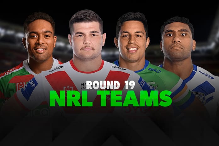 NRL Round 19 Team Lists 2023 - NRL News - Zero Tackle