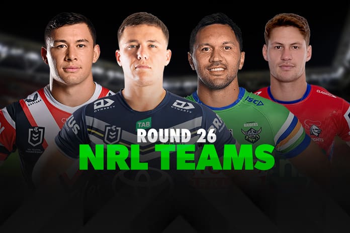 NRL Round 26 Team Lists 2023 - NRL News - Zero Tackle