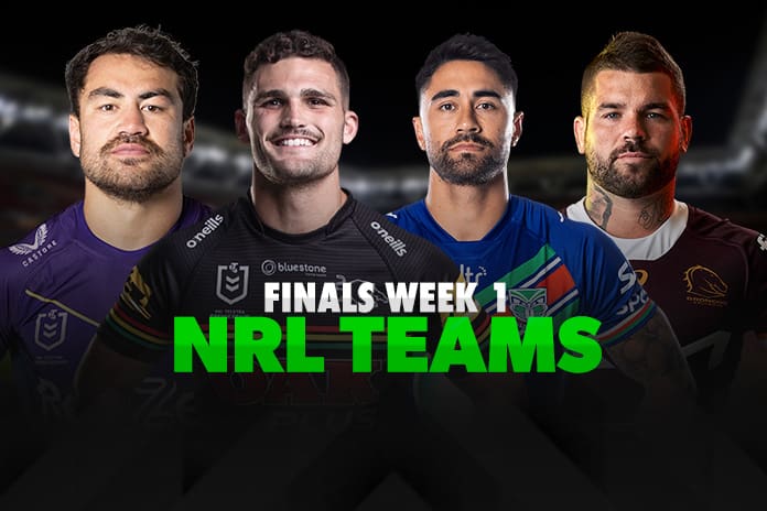 NRL Finals Week 1 Team Lists 2023 - NRL News - Zero Tackle