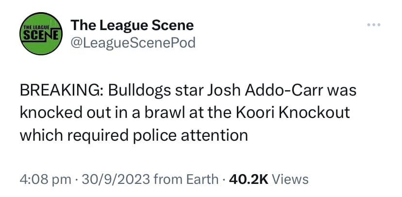 Let sleeping dogs lie: Josh Addo-Carr under the microscope - Zero Tackle