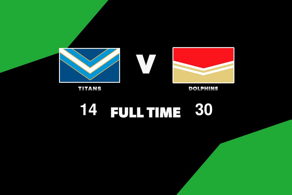 FULL TIME: Titans vs Dolphins - Round 4, 2024 - NRL News - Zero Tackle