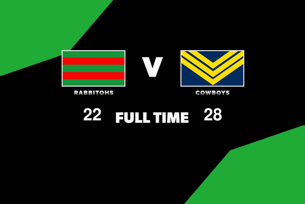 FULL TIME: Rabbitohs vs Cowboys - Round 11, 2024 - NRL News - Zero Tackle