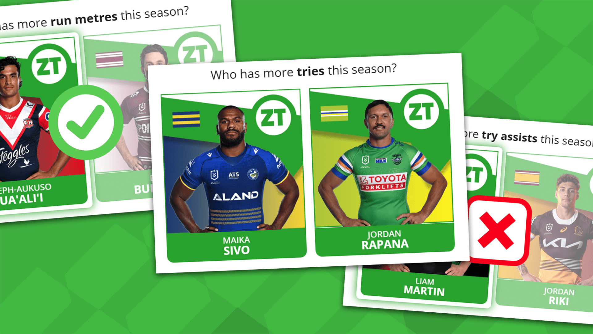 Streakr: The addictive NRL statistics game - Zero Tackle