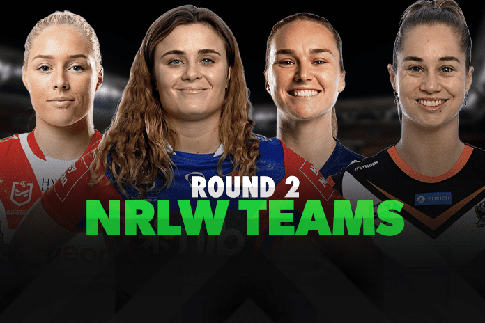 NRLW 2024: Round 2 Teams - Zero Tackle