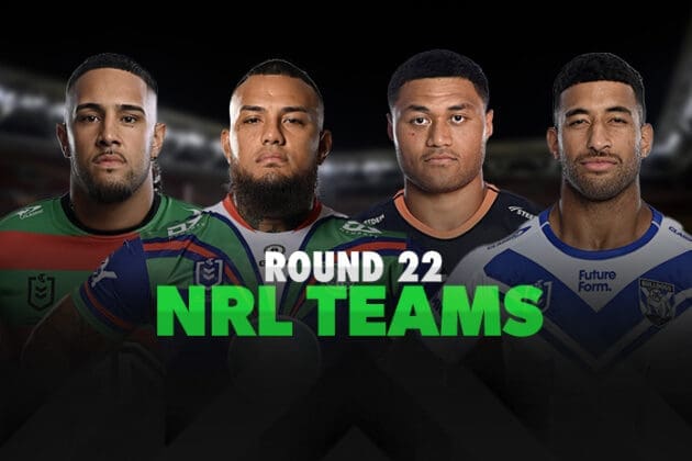NRL Round 22 Team Lists 2024 - NRL News - Zero Tackle