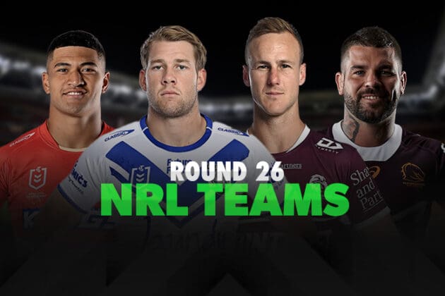 NRL Round 26 Team Lists 2024 - NRL News - Zero Tackle