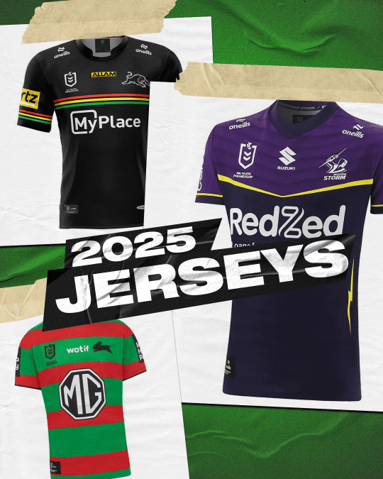 2025 NRL Jerseys - Zero Tackle