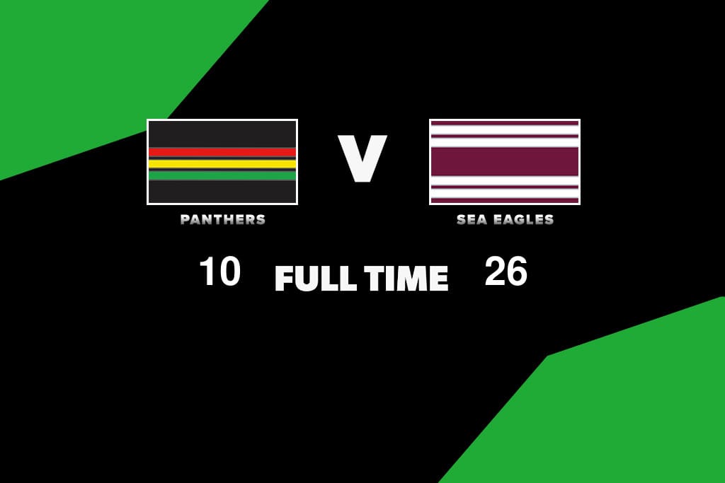 FULL TIME: Panthers vs Sea Eagles - Round 8, 2025 - NRL News - Zero Tackle