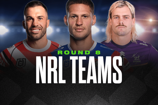 NRL Round 8 Team Lists 2025 - NRL News - Zero Tackle