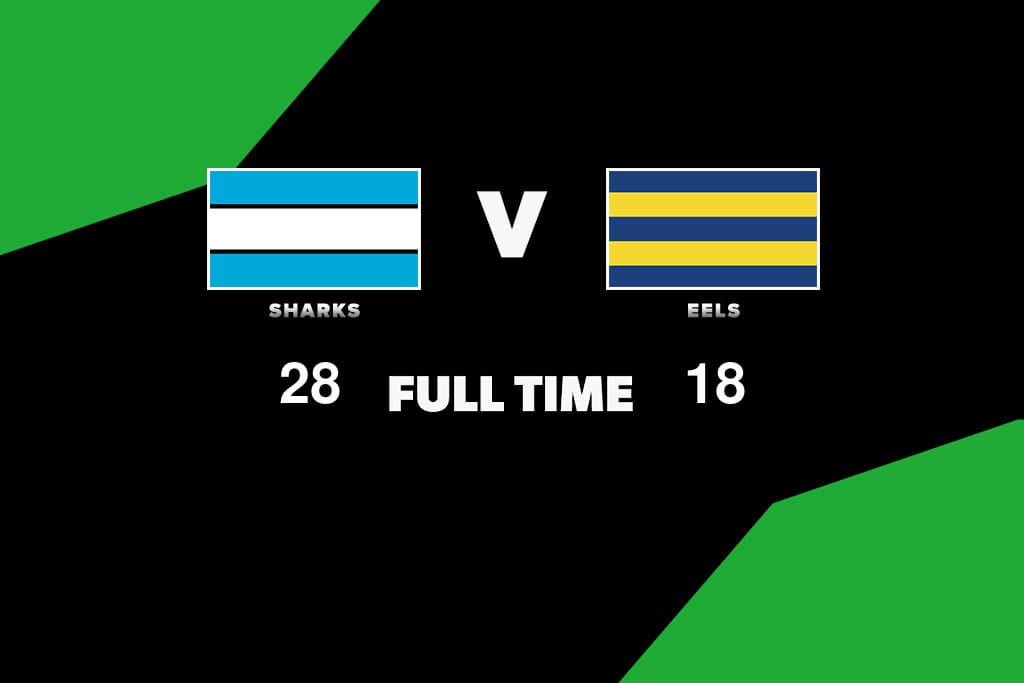 FULL TIME: Sharks vs Eels - Round 9, 2025 - Zero Tackle