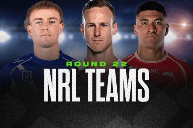 NRL Round 22 Team Lists 2025 - NRL News - Zero Tackle