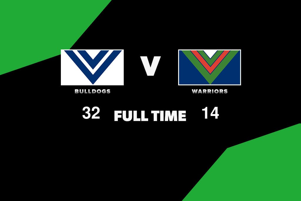 FULL TIME: Bulldogs vs Warriors - Round 23, 2025 - NRL News - Zero Tackle
