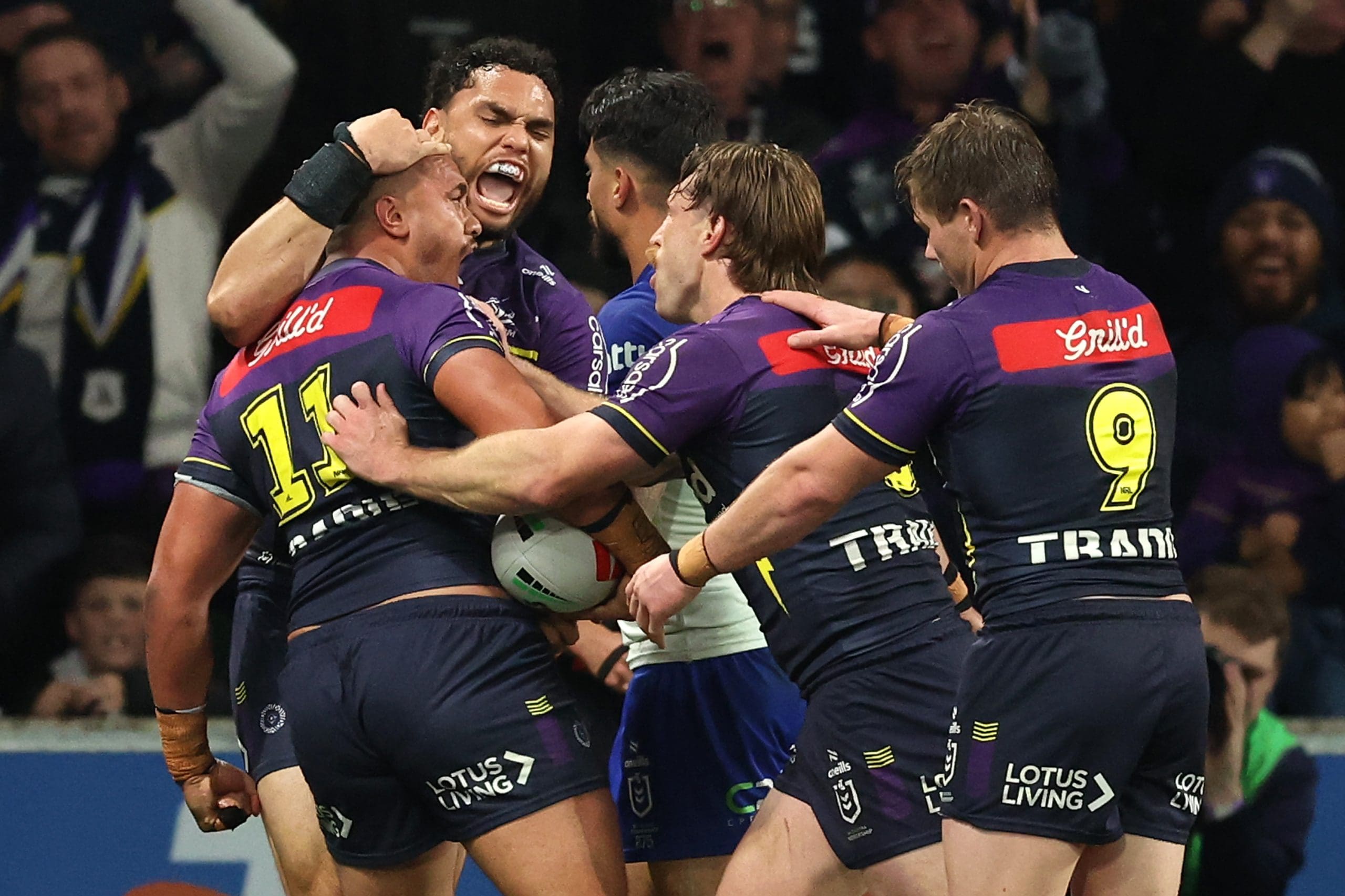 NRL Finals: Storm win thriller in Melbourne as wounded Bulldogs face ...