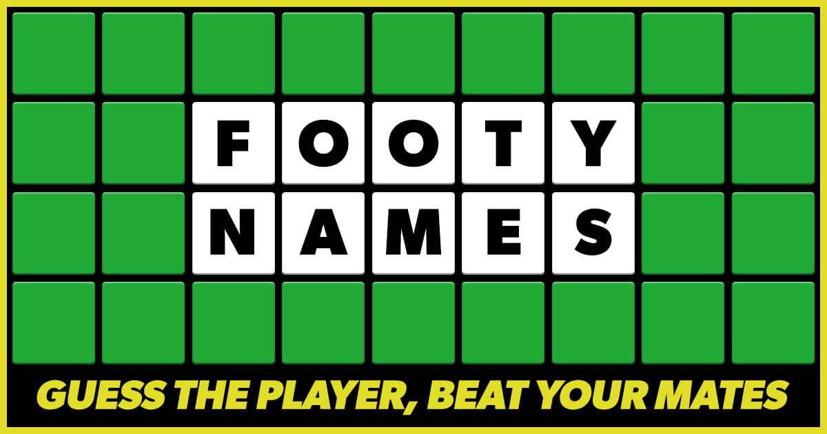 NRL Footy Names - Games - Zero Tackle