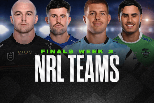 NRL Finals Week 2 Team Lists 2025 - NRL News - Zero Tackle