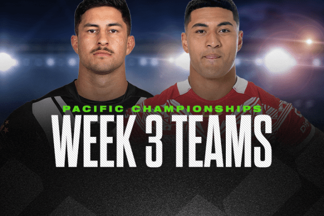NRL Pacific Championships Week 3 Team Lists 2025 - NRL News - Zero Tackle