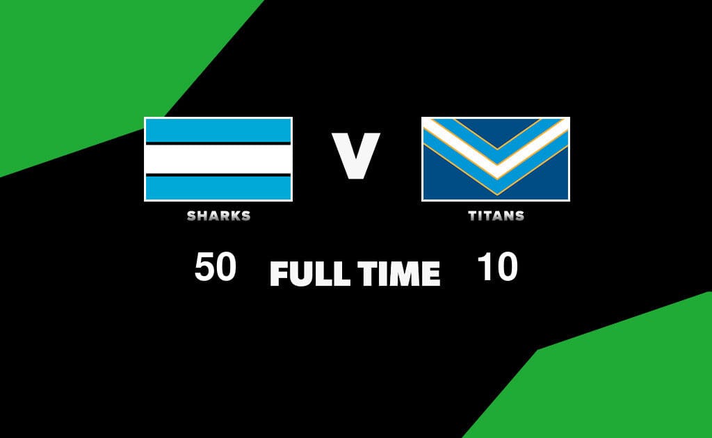 Sharks vs Titans - Round 1, 2026 - Live Scores & Stats - Match Centre