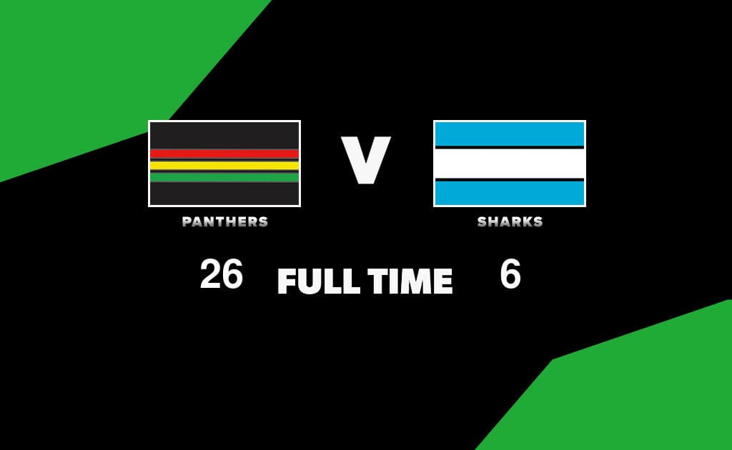 Panthers vs Sharks - Round 2, 2026 - Live Scores & Stats - Match Centre