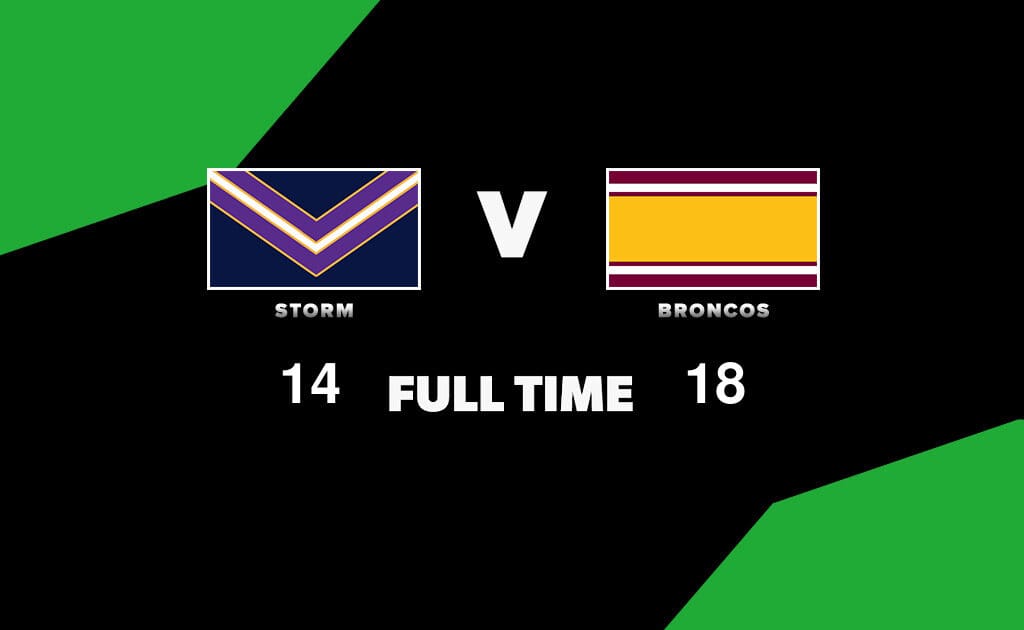 Storm vs Broncos - Round 3, 2026 - Live Scores & Stats - Match Centre