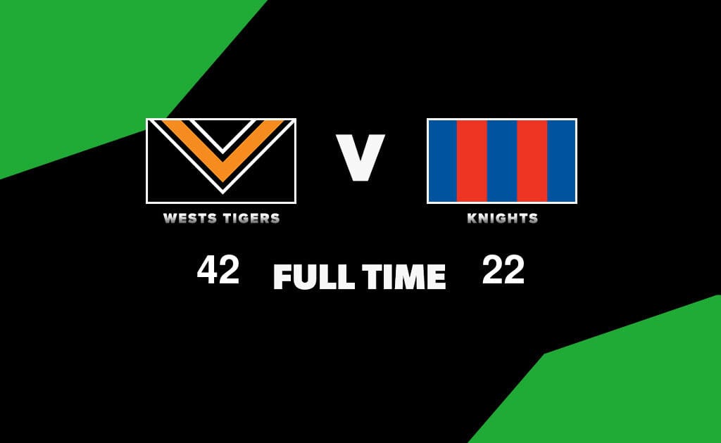 Wests Tigers vs Knights - Round 6, 2026 - Live Scores & Stats - Match ...