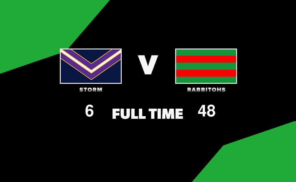 Storm vs Rabbitohs - Round 8, 2026 - Live Scores & Stats - Match Centre