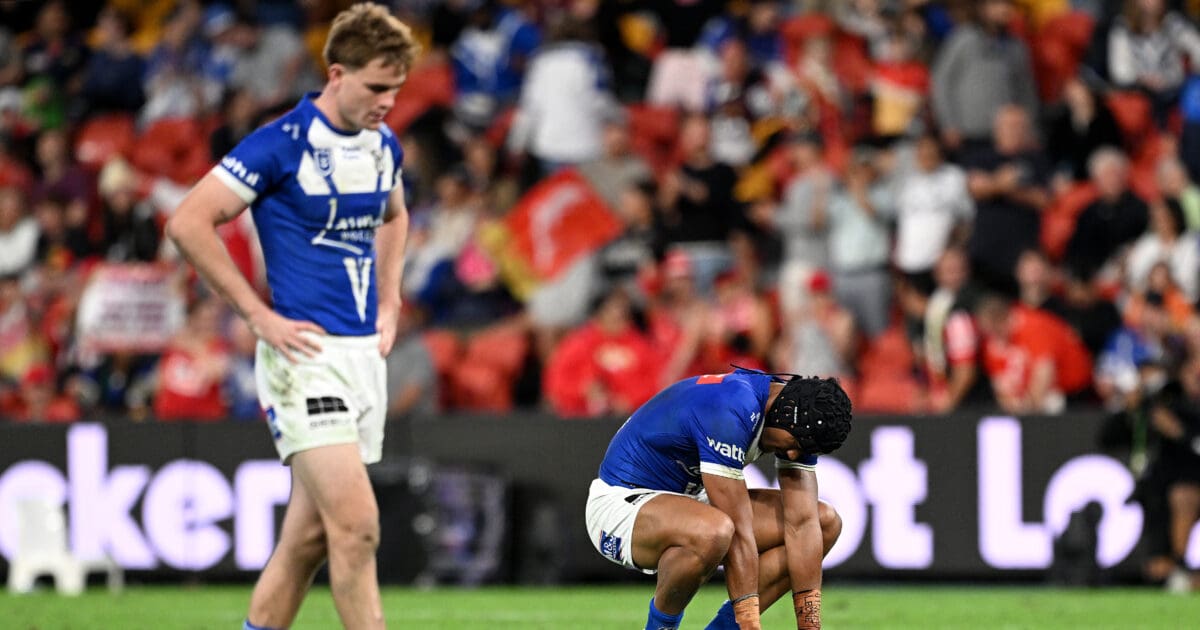 "Worst moment of the season": Bulldogs blasted after loss to Sharks ...