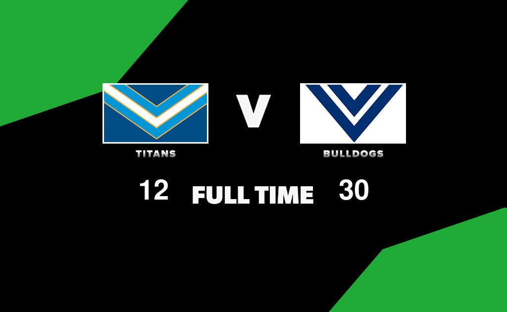 Titans vs Bulldogs - Round 17, 2026 - Live Scores & Stats - Match Centre
